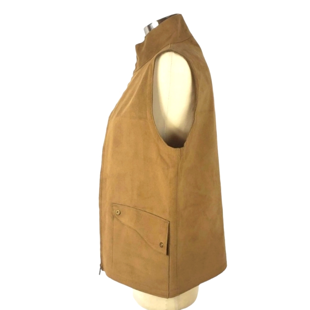 Lauren Ralph Lauren Light Brown Vest - Gem